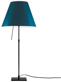 Luceplan Costanza stolní lampa D13 černá/modrá