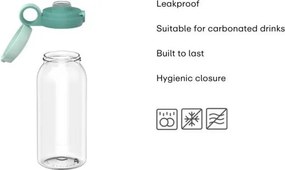 Plastová dětská lahev v mentolové barvě 600 ml Campus – Mepal