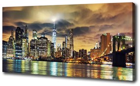 Wallmuralia Foto-obraz canvas na rámu Manhattan New York 100x50