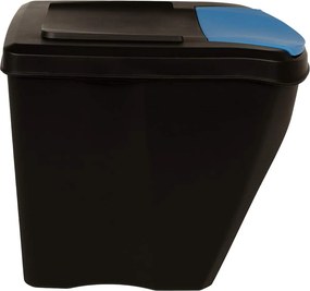 Stohovatelné odpadkové koše 4 ks antracitové 100 l 316185