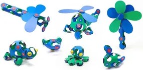Clixo Crew Blue  Green Magnetická stavebnice / 30ks / od 4 let