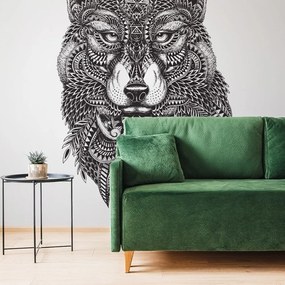 Samolepící tapeta samotářský vlk - 300x200 cm
