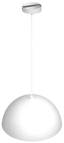 Závěsné svítidlo Beta, 1x zlaté/bílé kovové stínítko, (fi 35cm), w