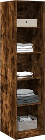 Šatní skříň old wood 50 x 50 x 200 cm kompozitní dřevo 3307718