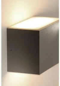 Nástěnné LED svítidlo Mivvy STYX IP65 - černá, 4000 K, 20 W, 2 x 1365 lm