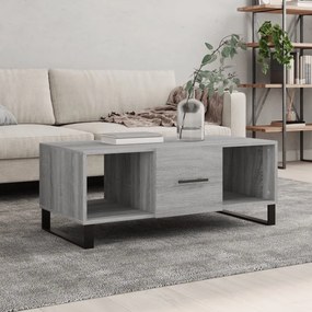 vidaXL Konferenční stolek 102 x 50 x 40 cm kompozitní dřevo [829330] Barva: šedá sonoma