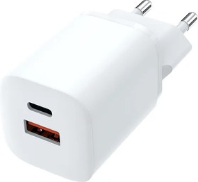 SOLIGHT USB-C + USB-A fast charger GaN 33W PD