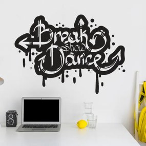 Samolepka Nápis Break show dance