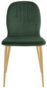 Max Home Moderní židle Musa vzorník tkaniny: crystal 03, nohy: kovové trubkovité antracit RAL 7021