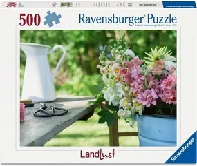 RAVENSBURGER Puzzle LandLust: Barevné hledíky / 500 dílků / 49 x 36 cm