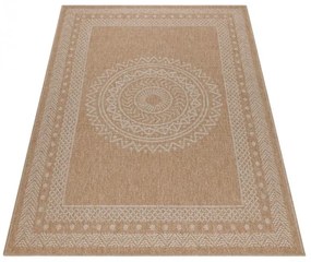 Vopi | Kusový koberec Dhaka 8714 beige - 80 x 150 cm