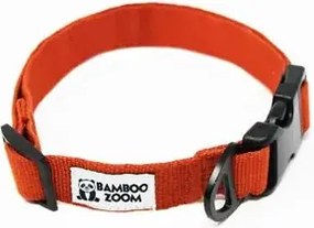 Bamboo Zoom Obojek pro psy terracotta - velikost S