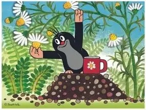 DINO Krtek a přátelé / Kubus dřevěné kostky / 12 dílků / od 3 let