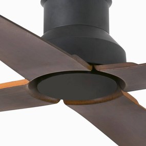 Stropní ventilátor Winche M, IP44, venkovní, wenge