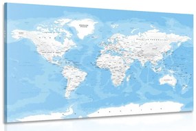 Obraz stylová mapa světa Varianta: 90x60