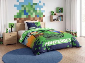 Dětské povlečení MINECRAFT HEROES barevné Rozměr povlečení: 70 x 80 cm | 140 x 200 cm
