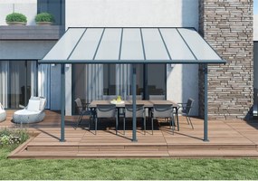 Palram - Canopia Sierra 4200 antracit 3 x 4,25 - hliníková (montovaná) pergola