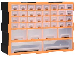 Organizér se 40 zásuvkami 52 x 16 x 37,5 cm,  147577