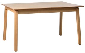 Rozkládací jídelní stůl s deskou v dubovém dekoru v přírodní barvě 95x200 cm Bari – Unique Furniture