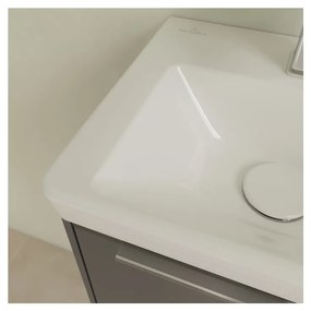 Villeroy & Boch Villeroy Boch Subway 3.0 - Umývátko 370x305mm, s perpadem, alpská bílá 43703701