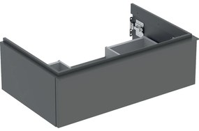 Geberit iCon - Umyvadlová skříňka, 74x25x48 cm, 1 zásuvka, lávová 502.311.JK.1