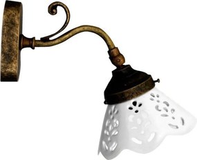 Sapho Vintage - Nástěnné svítidlo Bari, 40 W, bronz MC811