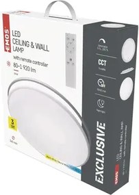 EMOS Přisazené LED svítidlo ZM5165 / kruh / 24 W / teplá-studená bílá