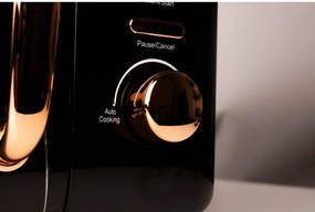 Černá mikrovlnná trouba Black &amp; Copper – Haden