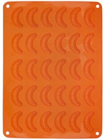 Forma silikon rohlíčky 30 oranžová