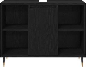 Sada koupelnového nábytku 3 ks Černý dub 30 x 30 x 180 cm 3378515