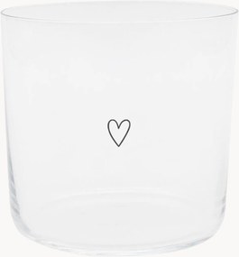Sklenice Heart