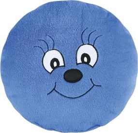 Bellatex Polštářek Kulička Modrá 35 cm, (průměr)