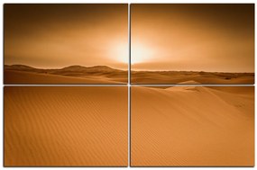 Obraz na plátně - Pouště Sahara 1131E (120x80 cm)