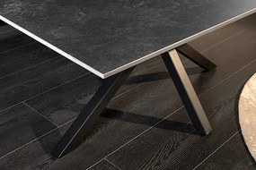 Keramický konferenčný stolík Fabrico 100 cm antracitový