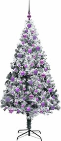 Umělý vánoční stromeček Bílá 180 cm PVC, ocel a plast 3396968