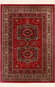 Klasický kusový koberec Ragotex Beluchi 61403 1616 červený Rozměr: 135x195 cm