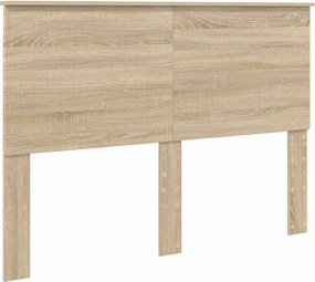 Rám postele s čelo Sonoma dub 140 x 190 cm Kompozitní dřevo 3411307