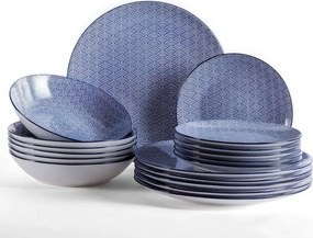 Porcelánová sada talířů OSAKA 18 ks
