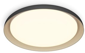 Philips - LED Stmívatelné stropní svítidlo PEBBLO LED/10W/230V 2700K černá P6235