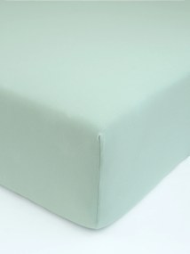 MK Lůžkoviny Jersey prostěradlo s elastanem 160 × 200 cm – mátové
