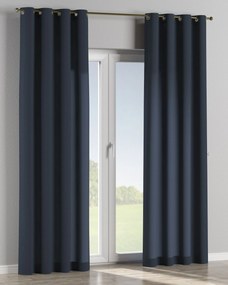 Závěs na kroužcích barva tmavě modrá