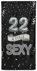 Osuška Stále sexy – černá (věk: 22)