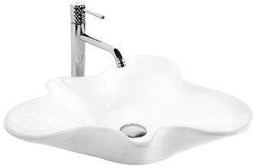 Rea Izolda, umyvadlo na desku 530x460x120 mm, bílá lesklá, REA-U6365