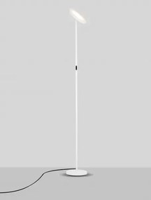 LED stmívatelná bílá stojací lampa Sinkro