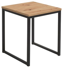 AROZ konferenční stolek LAW/40, dub artisan/černá