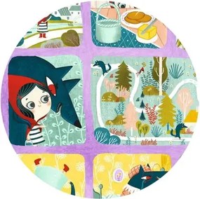 DJECO Puzzle s příběhem Červená Karkulka / 35 dílků