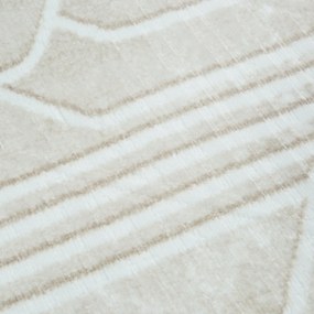 Koberec Print2, 150x220 cm, béžový