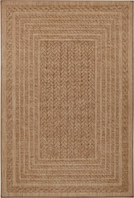 Hanse Home, AKCE: 120x170 cm Kusový koberec Forest 103992 Beige/Brown – na ven i na doma, béžová, chodba / předsíň