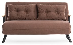 Atelier del Sofa 2-místná pohovka Sando 2-Seater - Light Brown, Světlá Hnědá