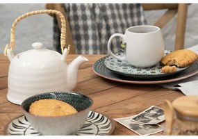 Bílá porcelánová konvice na čaj – 800 ml